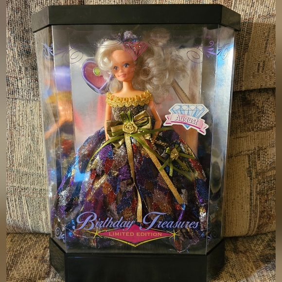 Kenner | Toys | Barbie Birthday Teasures August Doll | Poshmark